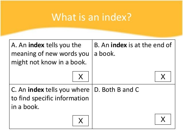 Informational text features