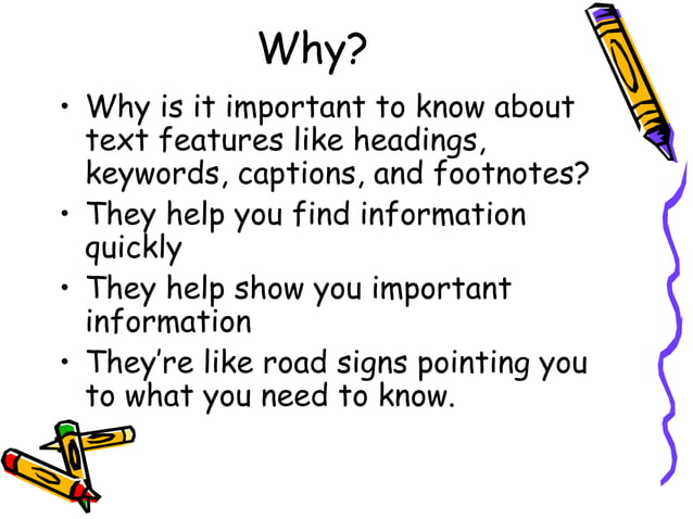 Informational text featuresppt | PPT