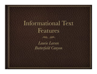 Informational text powerpoint | PDF