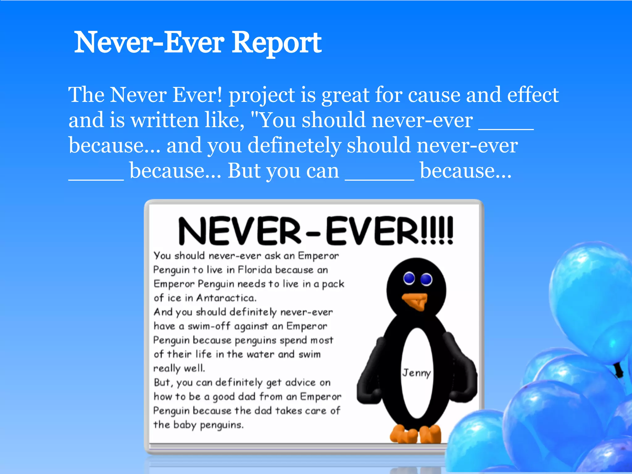 Informational text projects that promote thinking | PDF