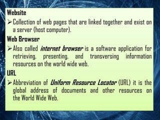 Informational web pages | PPTX