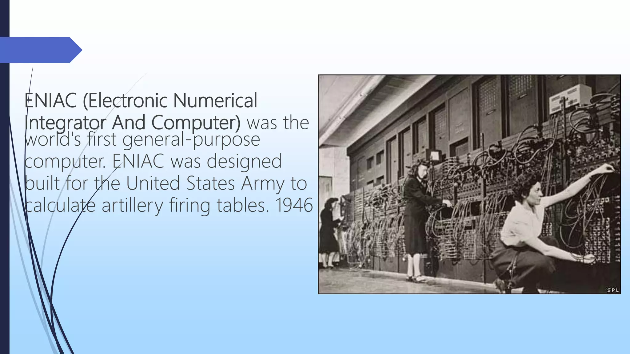 ICT LESSON: HISTORY OF COMPUTER | PPTX
