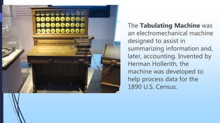 ICT LESSON: HISTORY OF COMPUTER | PPTX