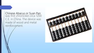 ICT LESSON: HISTORY OF COMPUTER | PPTX