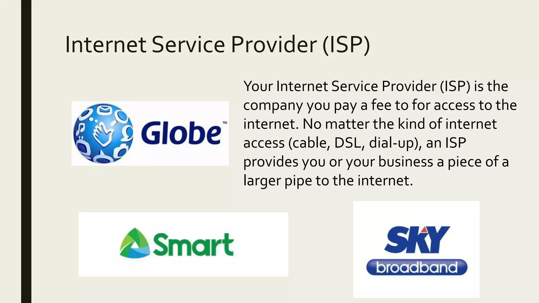 Internet and Social Media | PPTX