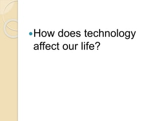 Information and communications technology | PPTX