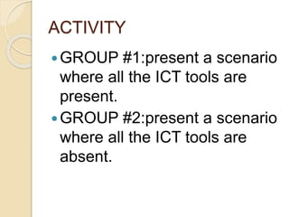Information and communications technology | PPTX