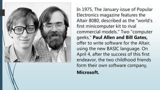 history of computer part 2 : ICT lesson 2 | PPTX