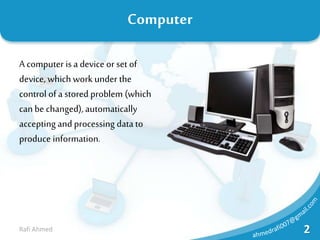 Basic Computer Information | PPTX