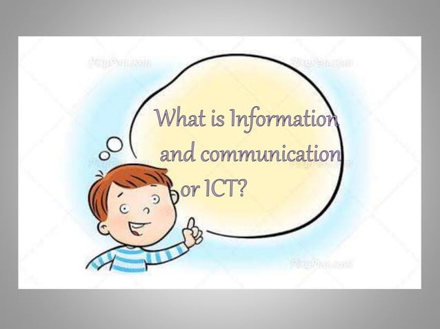 Information and communication technology in education | PPT