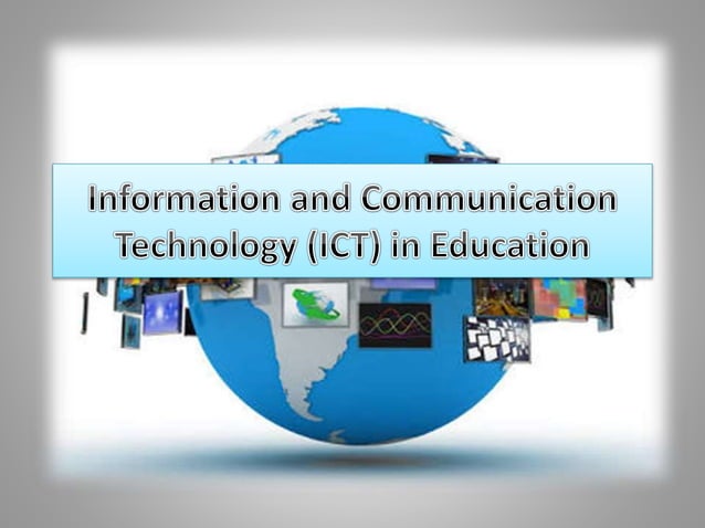 Information and communication technology in education | PPT