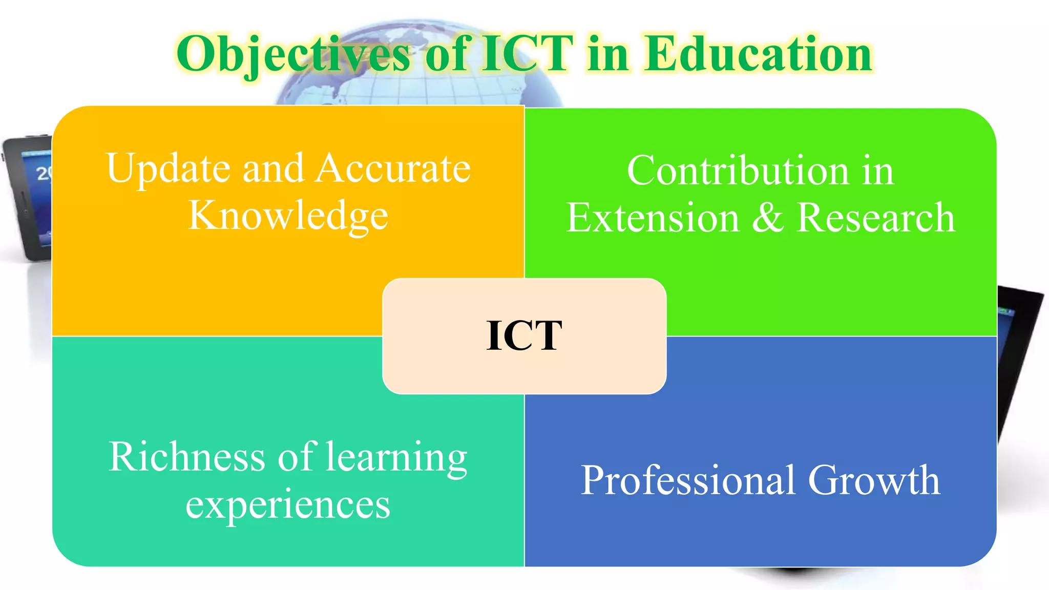 Information and Communication Technology in Education | PPTX