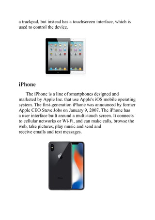 Information and communication technology tools(ict) | PDF | Smartphones ...