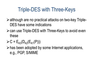 Information and data security block cipher operation | PPTX