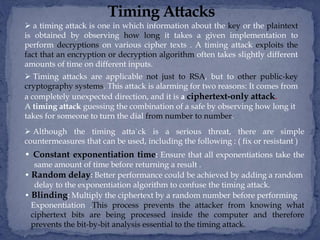 Information and data security cryptanalysis method | PPTX