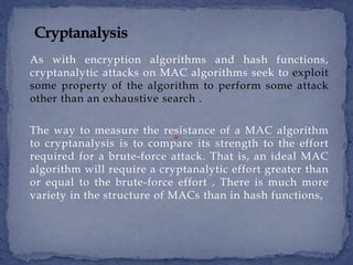 Information and data security cryptanalysis method | PPTX