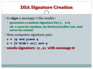 Information and data security digital signatures | PPT