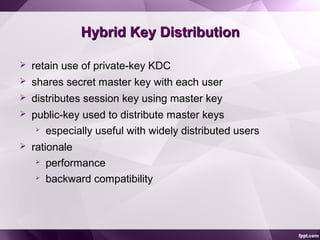 Information and data security key management and distribution | PPT