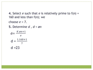Information and data security public key cryptography and rsa | PPT