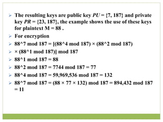 Information and data security public key cryptography and rsa | PPT