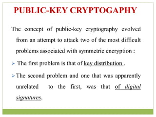 Information and data security public key cryptography and rsa | PPT