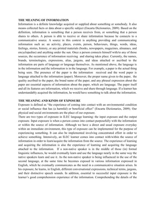 Information and language for effective communication | PDF