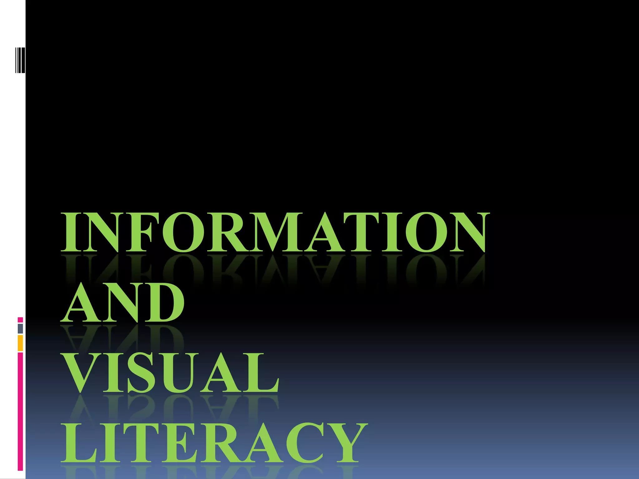 Information and literacy visual(soalan) | PPTX