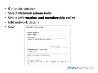 Information and membership policyv2 | PPTX
