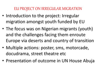 Assessing Information on Migration Behaviour | PPT