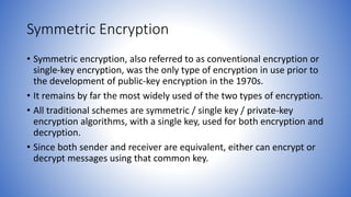 Information and network security 10 classical encryption techniques | PPT