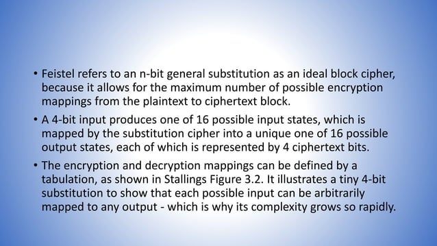Information and network security 18 modern techniques block ciphers | PPTX