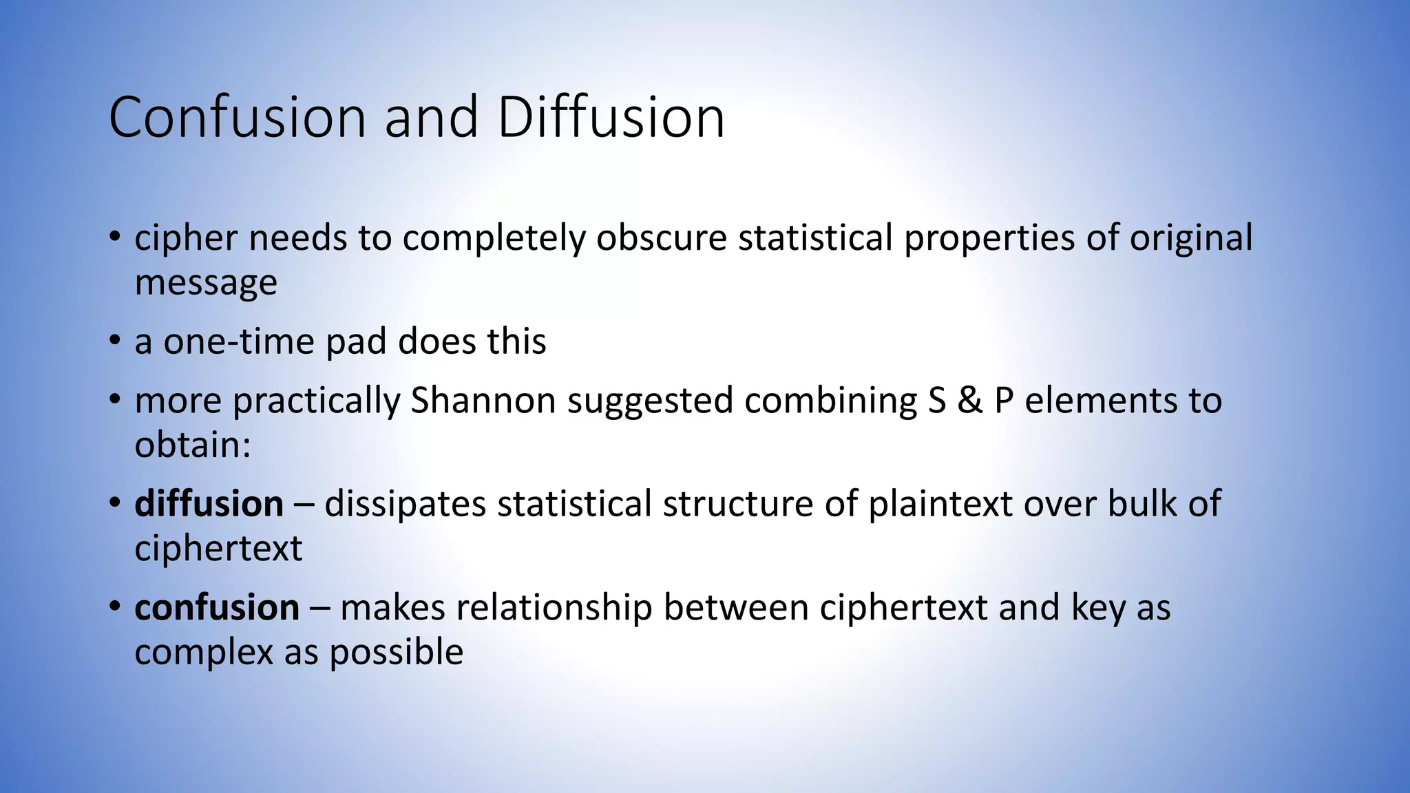 Information and network security 19 feistel cipher | PPTX
