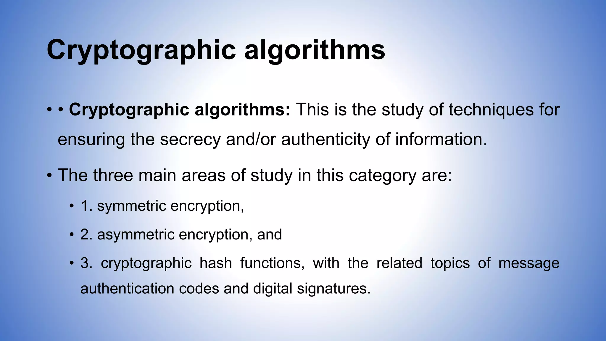 Information and network security 1 introduction | PPTX