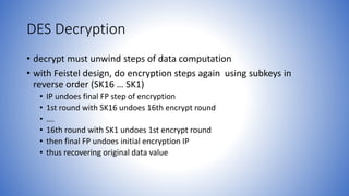 Information and network security 20 data encryption standard des | PPT