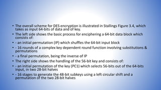 Information and network security 20 data encryption standard des | PPT