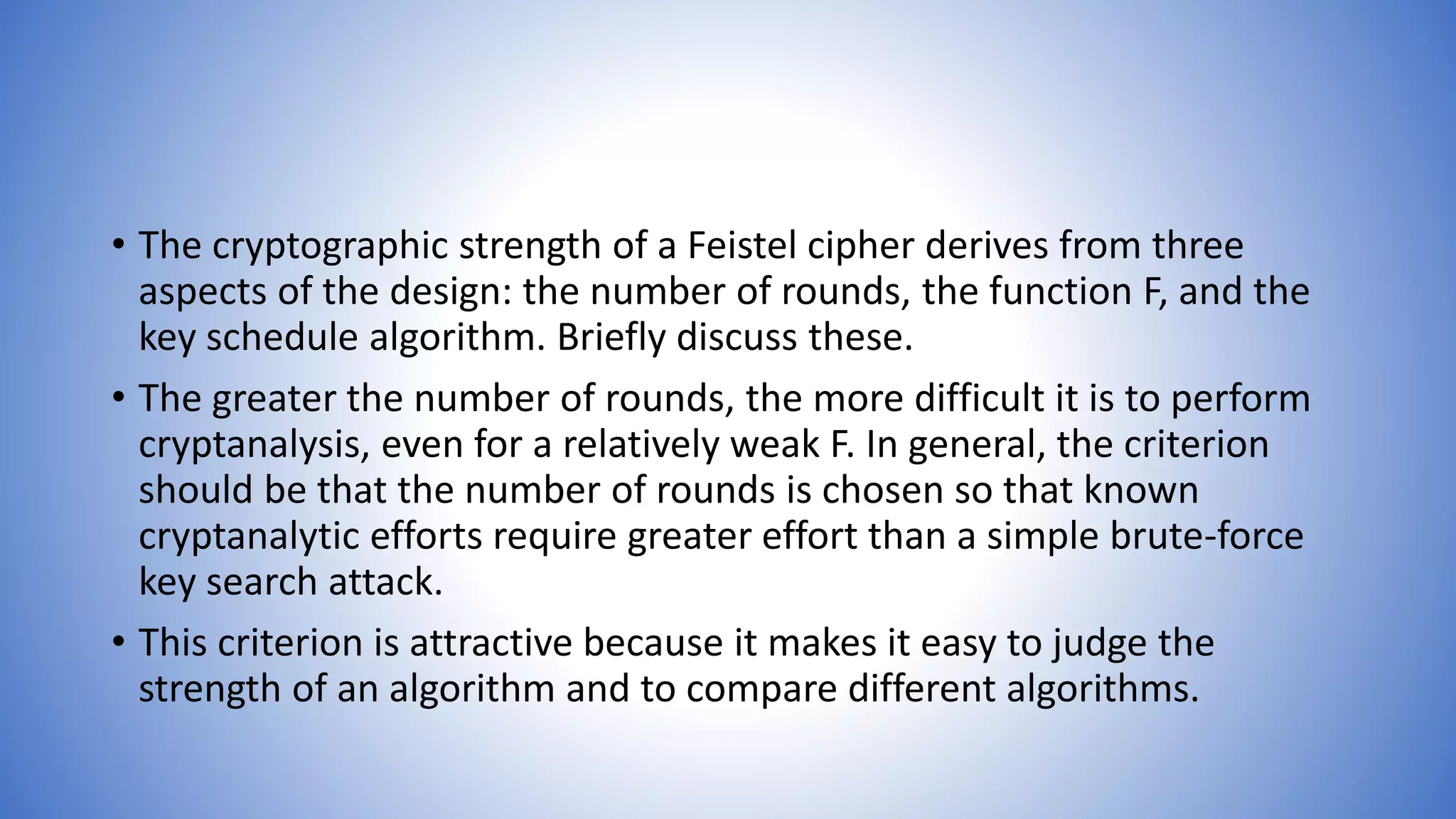 Information And Network Security 23 Linear Cryptanalysis Ppt