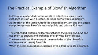 Information and network security 28 blowfish | PPTX