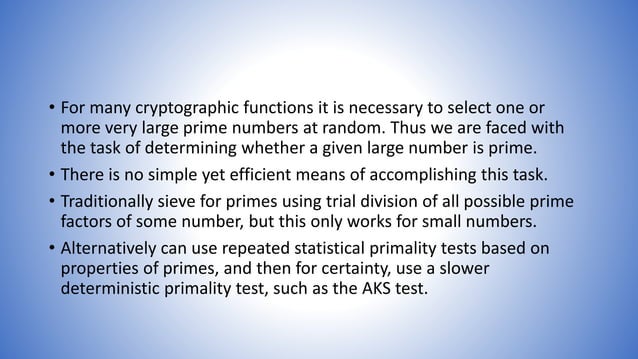 Information And Network Security 34 Primality Ppt