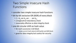 Information and network security 38 birthday attacks and security of ...