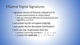Information and network security 44 direct digital signatures | PPTX ...
