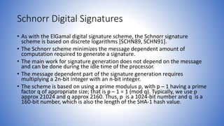 Information and network security 45 digital signature standard | PPTX