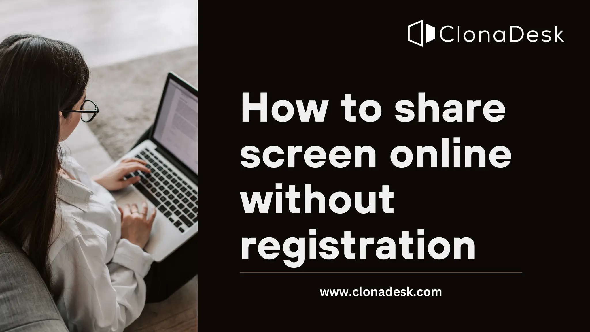 ClonaDesk: How to share screen online without registration | PDF