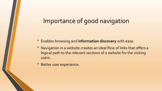 Information Architecture and Navigation Planning for Websites | PDF