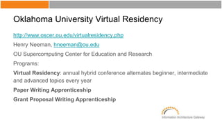 Information architecture for science gateways | PPT