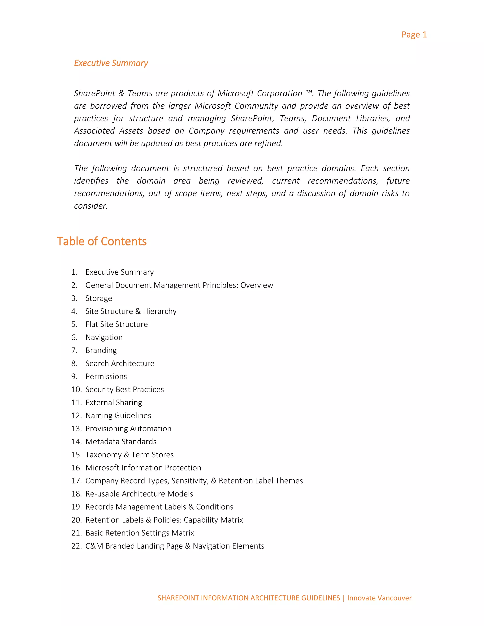 Information Architecture Guidelines (SharePoint) - Innovate Vancouver.pdf
