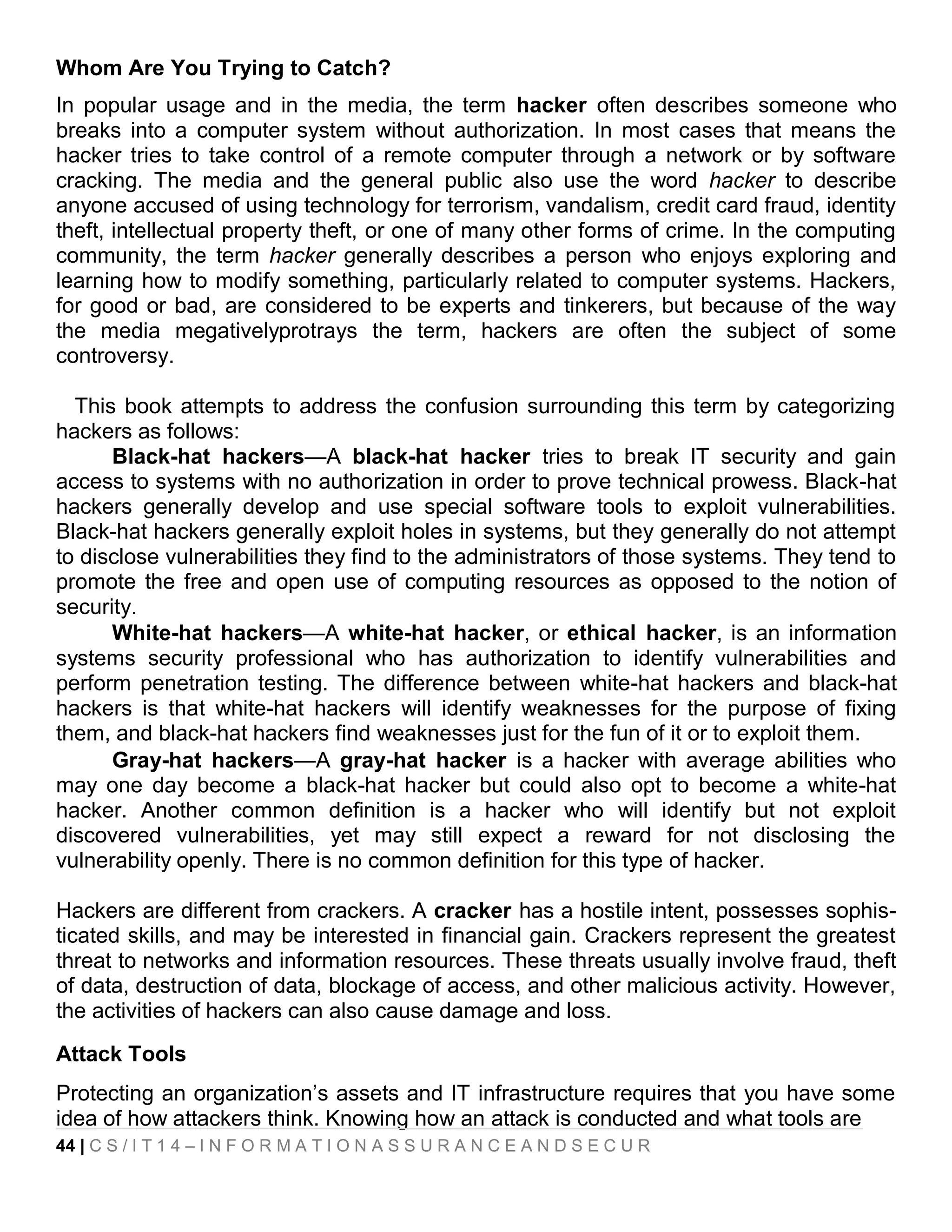 Information Assurance And Security 1 Pdf Information And Network Security Computing