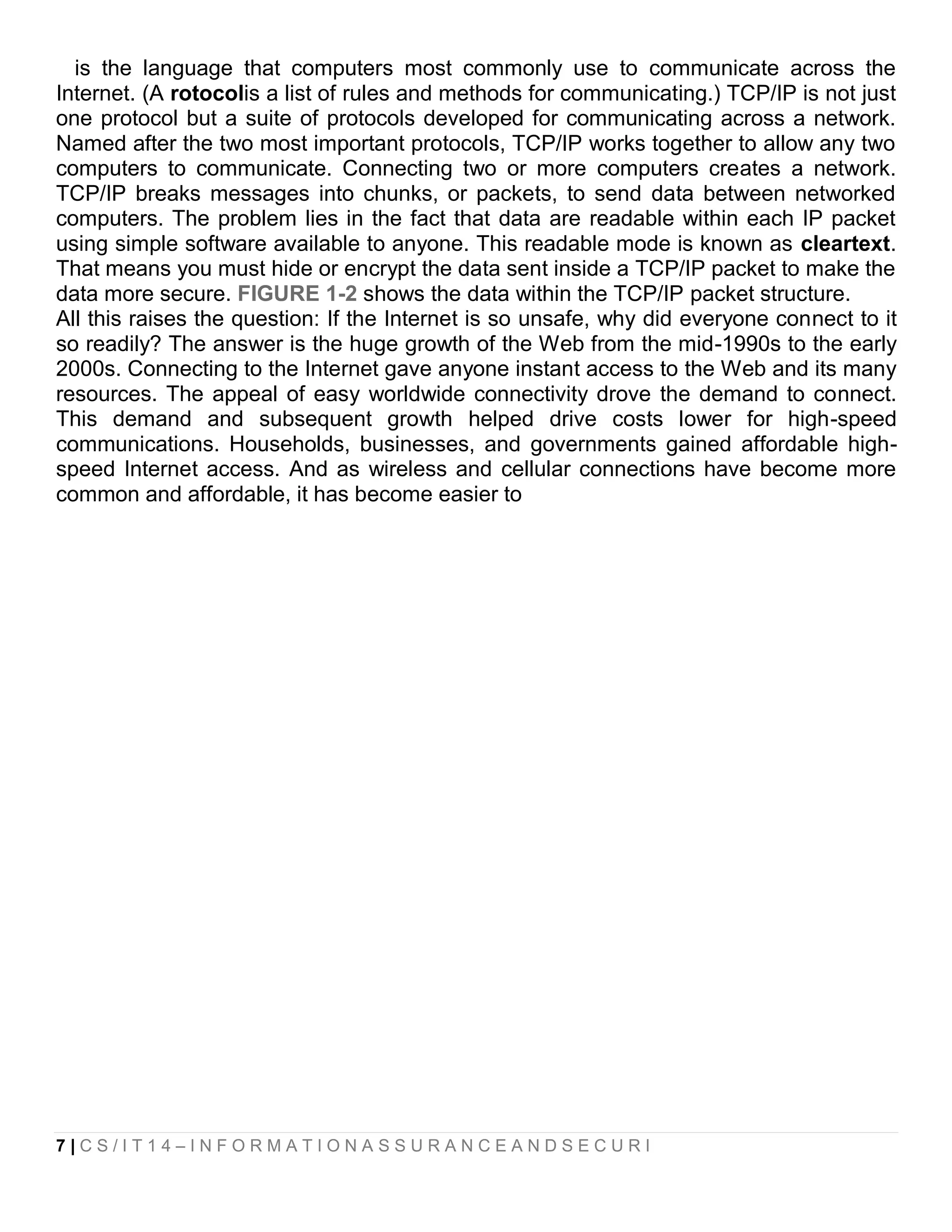 Information Assurance And Security 1 Pdf Information And Network Security Computing