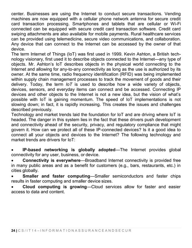 Information Assurance And Security 1 Pdf Information And Network Security Computing