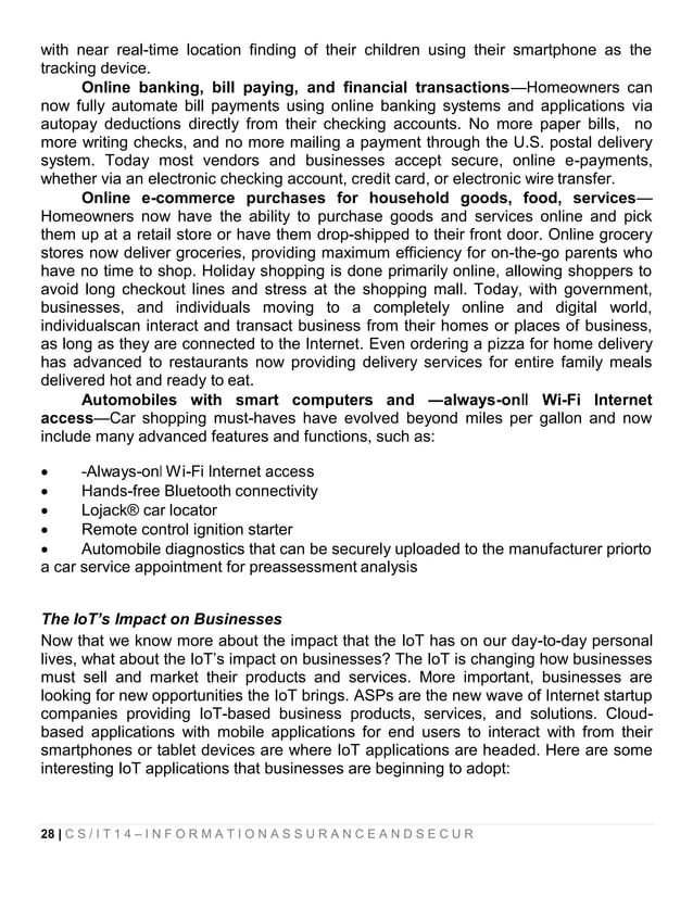 INFORMATION ASSURANCE AND SECURITY 1.pdf | Information and Network ...