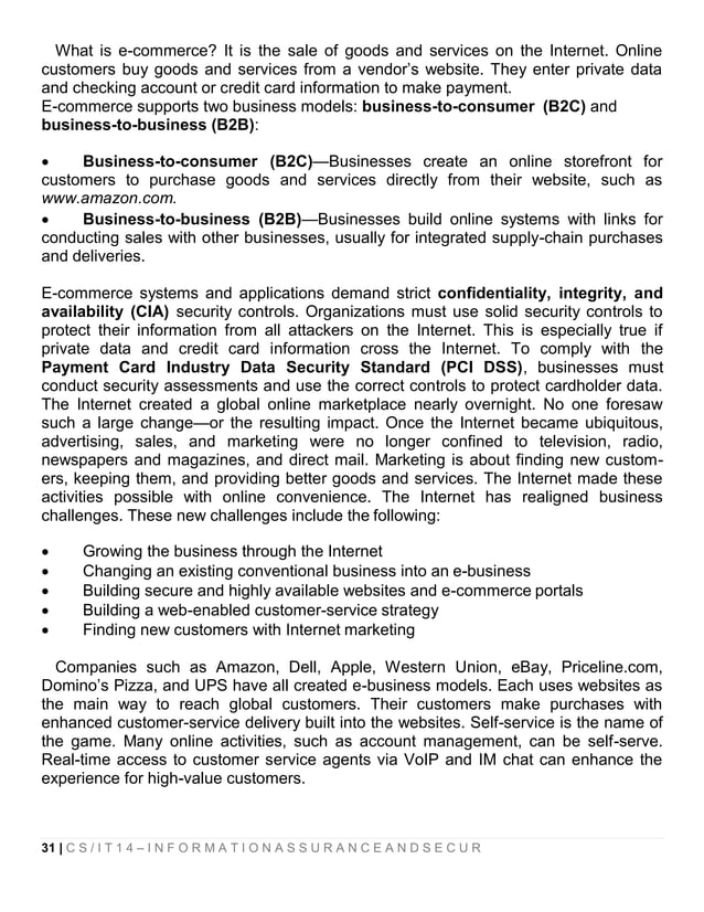 Information Assurance And Security 1 Pdf Information And Network Security Computing